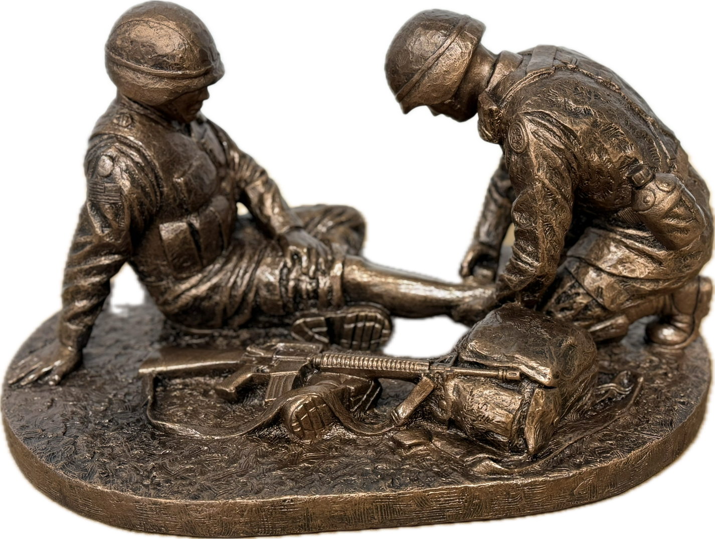 Large Combat Medic Statue – Terrance Patterson